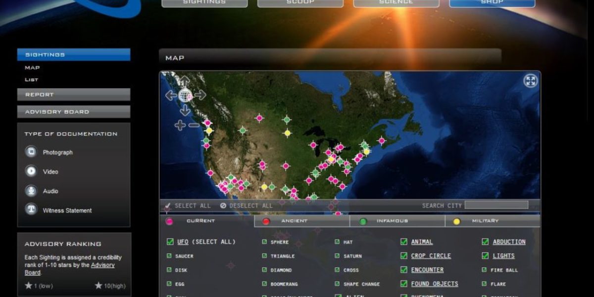New Roswell UFO Reporting Center – ParaRational