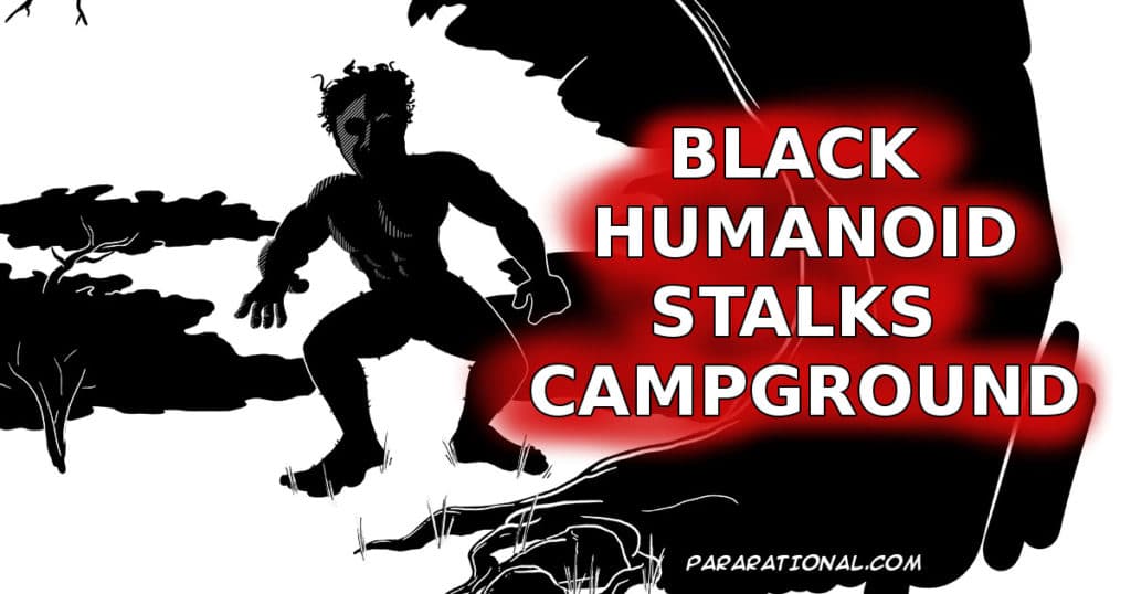 Chilling Encounter With A Small Solid Black Humanoid