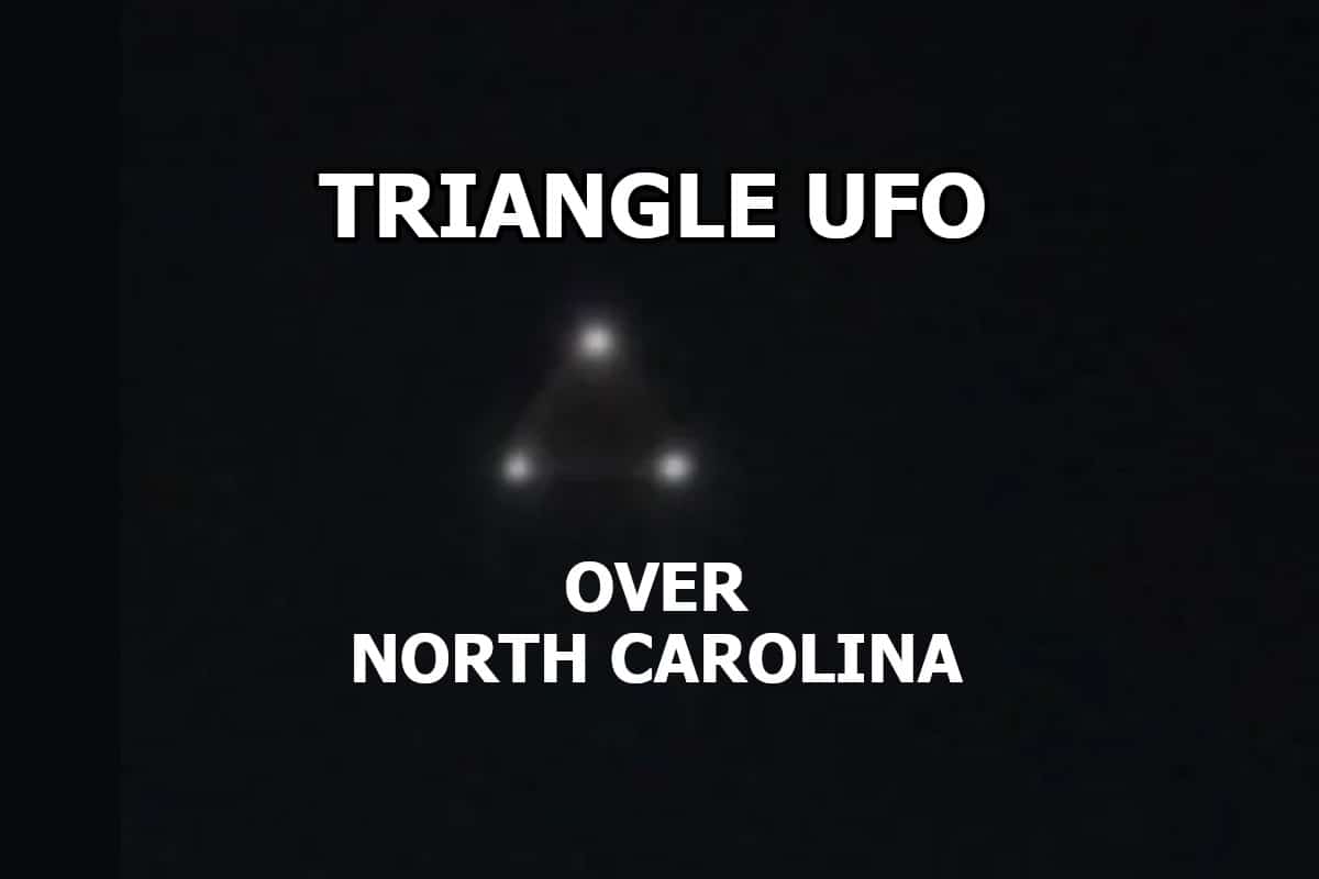 Black Triangle UFO Captured Over New Bern, NC | ParaRational